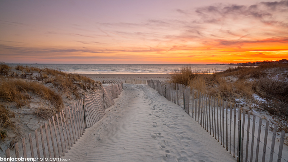 Second Beach Sunset - benjacobsenphoto.com